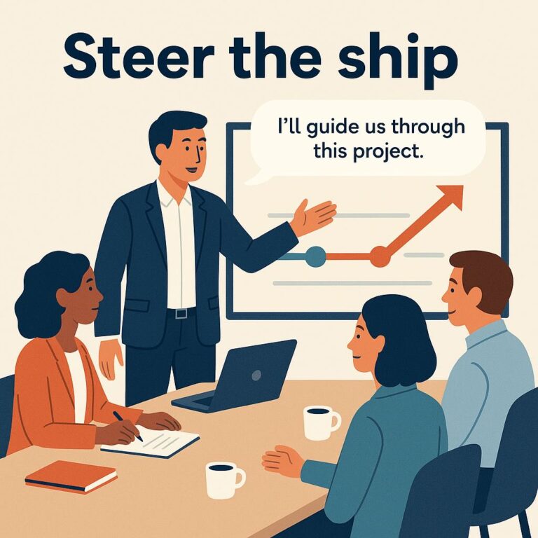 Steer the Ship | Business English Booster